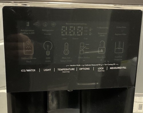 KitchenAid KRMF706ESS01 Refrigerator Dispenser Control Board W11106553 ...