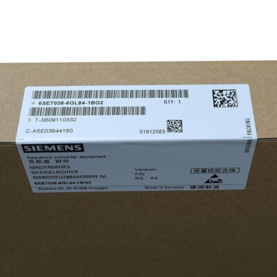 6SE7038-6GL84-1BG2 New Sealed Siemens IVI Inverter Module 6SE7038-6GL84 ...