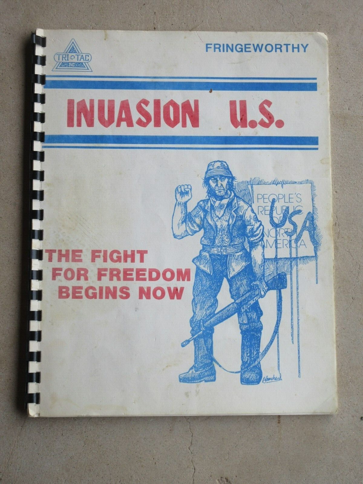 Tri-Tac Games Fringeworthy Invasion U.S. Adventure Module - #1060 | eBay