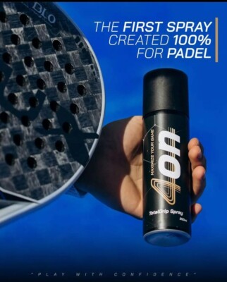 4on Total Grip Spray -Non-slip Spray For Padel, Pickleball, Tennis Grip ...