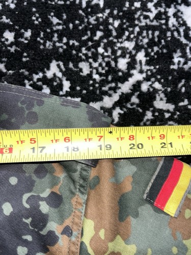 Original Bundeswehr German BW Flecktarn Parka Coat Size/Measurements in ...