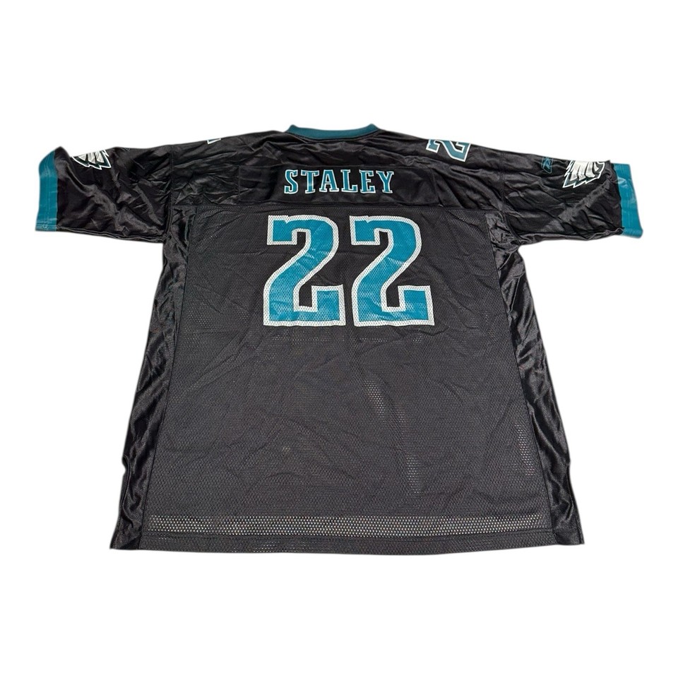 Reebok Duce Staley Philadelphia Eagles Jersey Mens Sz XXL Black NFL ...