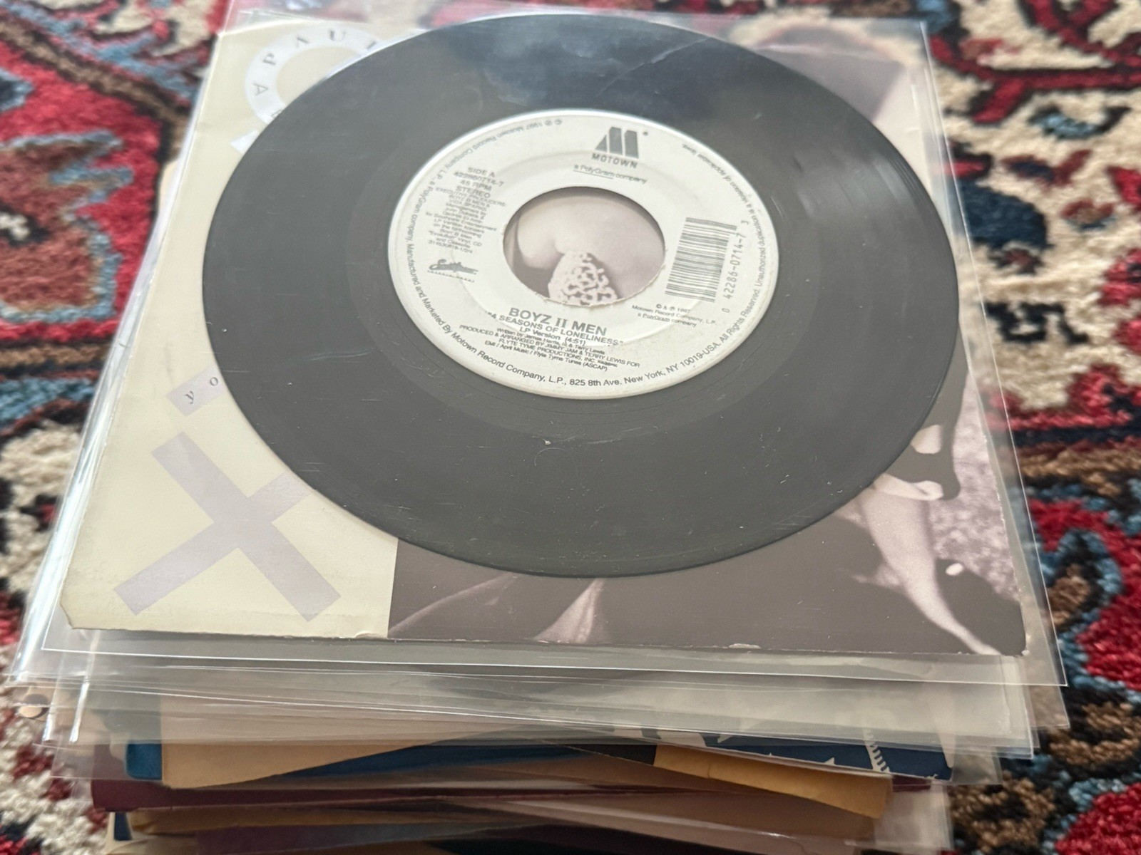 LOT OF (50) 45 RPM RECORDS 1970'S-90'S DISCO, R&B,HIP HOP,RAP RECORD ...