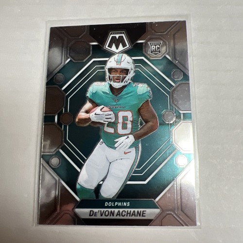 2023 Panini Mosaic Football Rookie Devon Achane RC#312 Miami Dolphins ...