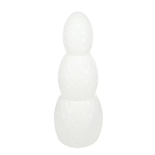 24" STACKABLE JEWELED Pattern EASTER EGG 3PCS White Plastic Decor | eBay