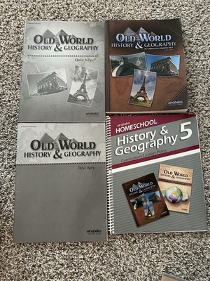 Abeka Homeschool History & Geography Grade 5 Old World Test & Quiz Key ...