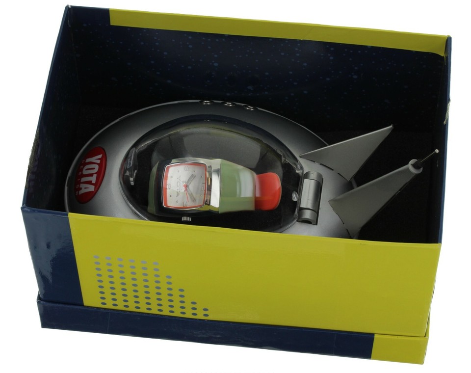Vintage Unusual Space YOTA Watch Timepiece All Stainless New Old Stock ...