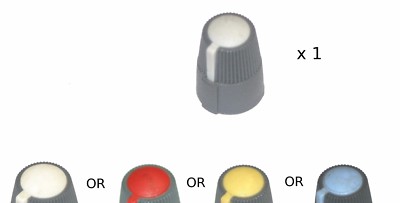 Soundcraft Folio Spirit Notepad Mixer OEM Original Round Knob Part ...