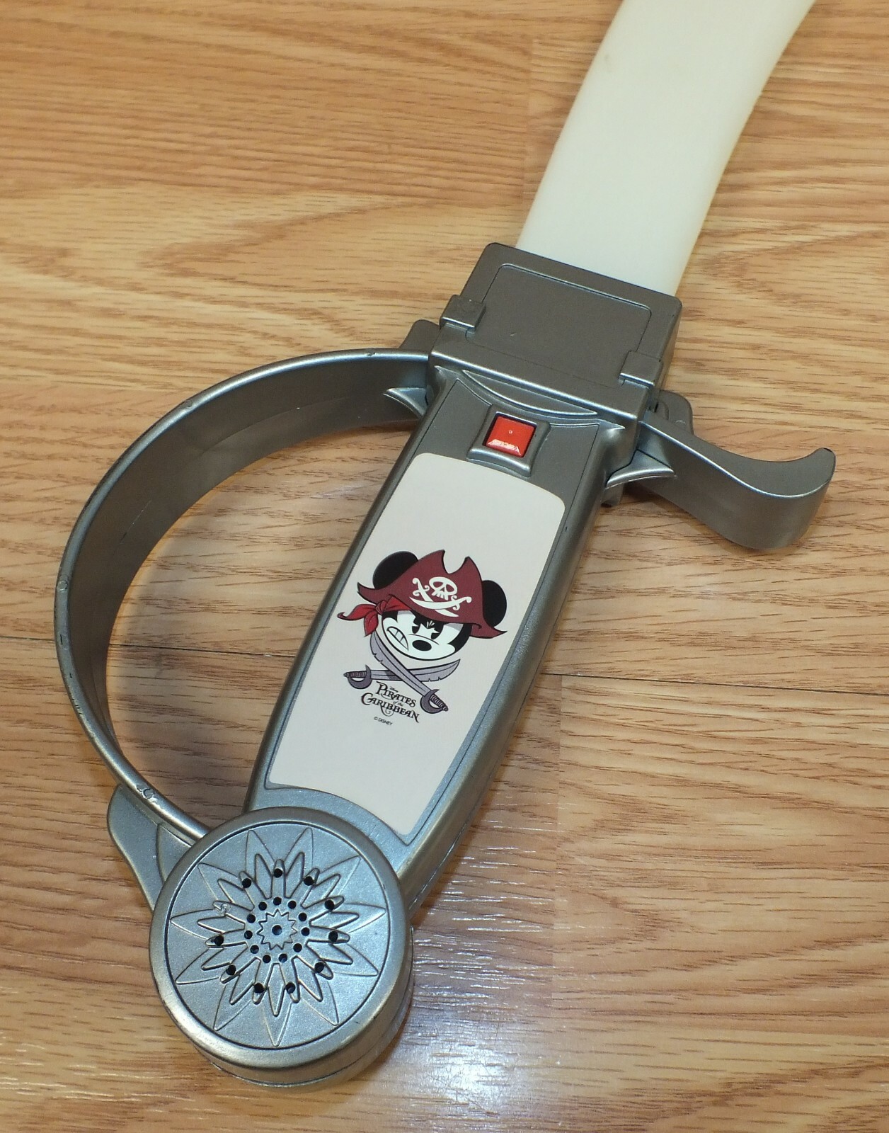 Genuine Disney Pirates of the Caribbean Mickey Mouse Toy Light Up Sword ...