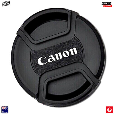 Canon 55mm Lens Cap - 55mm Camera Snap-on Len Cap Cover with cord ...