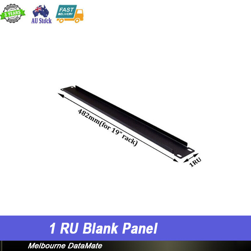 Brush or Blank Panel for 19inch Rack system 1RU / 2RU AU Stock Fast ...