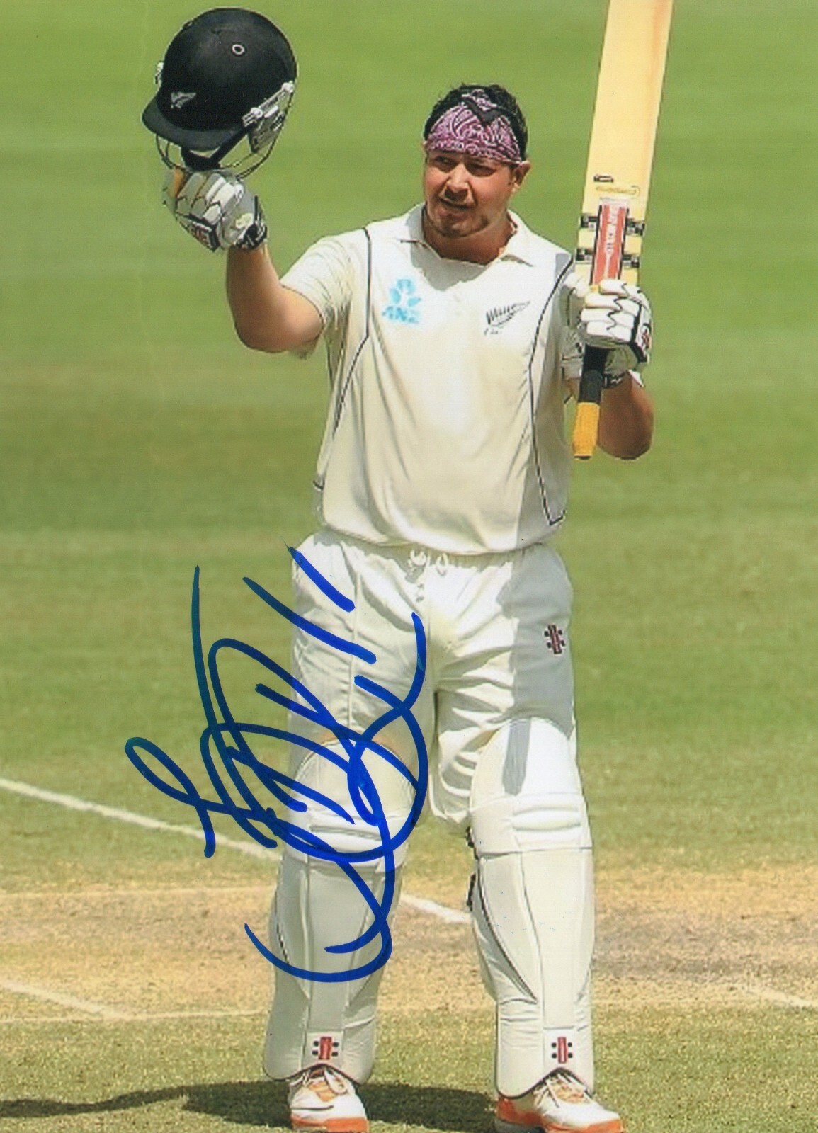 5x7 Original Autographed Photo of New Zealand Cricketer Jesse Ryder | eBay
