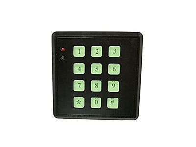 Realistic Fake Security Key Pad /Low Light Sensor Easy to Install High ...