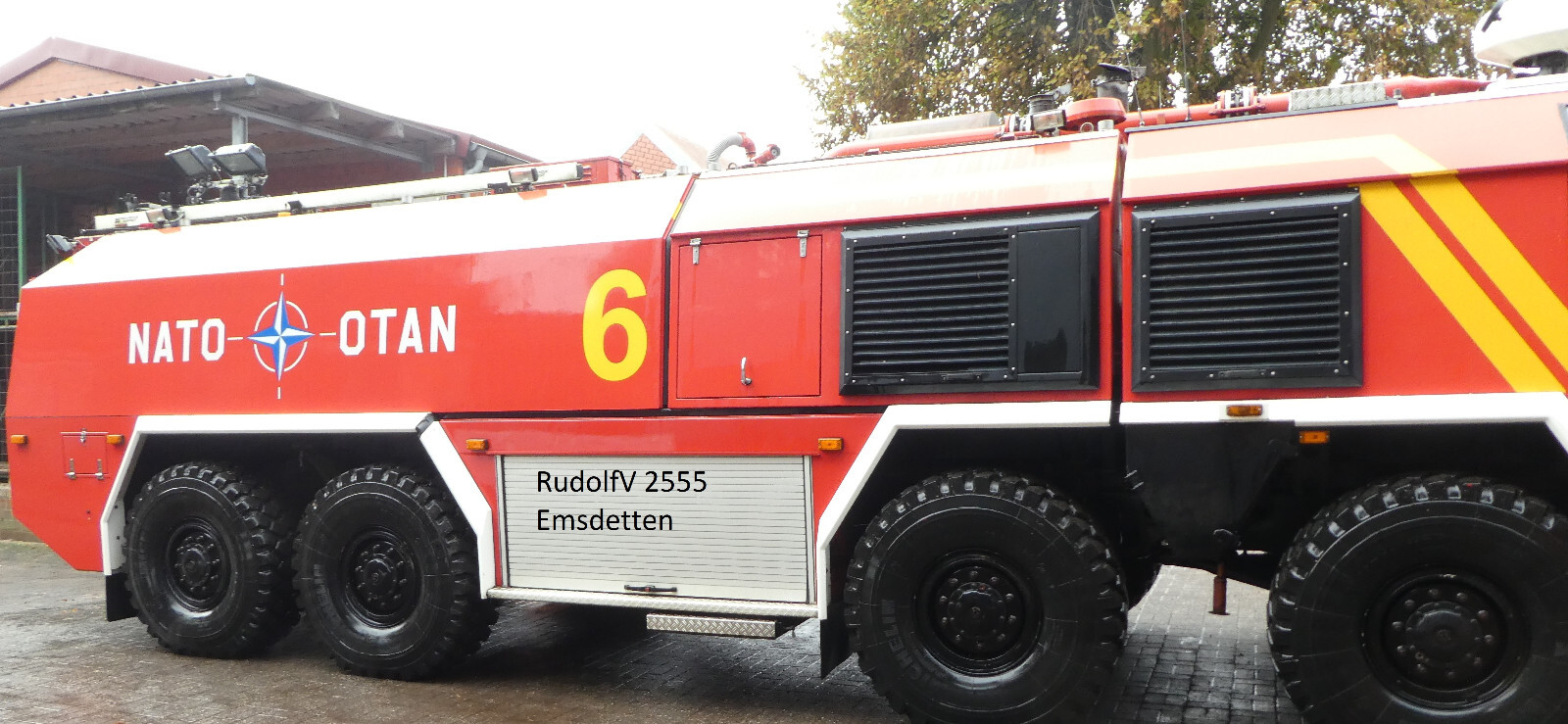 1x NATO GTLF MAN Feuerwehr Löschfahrzeug Feuer Löschen ex Bund (6) | eBay