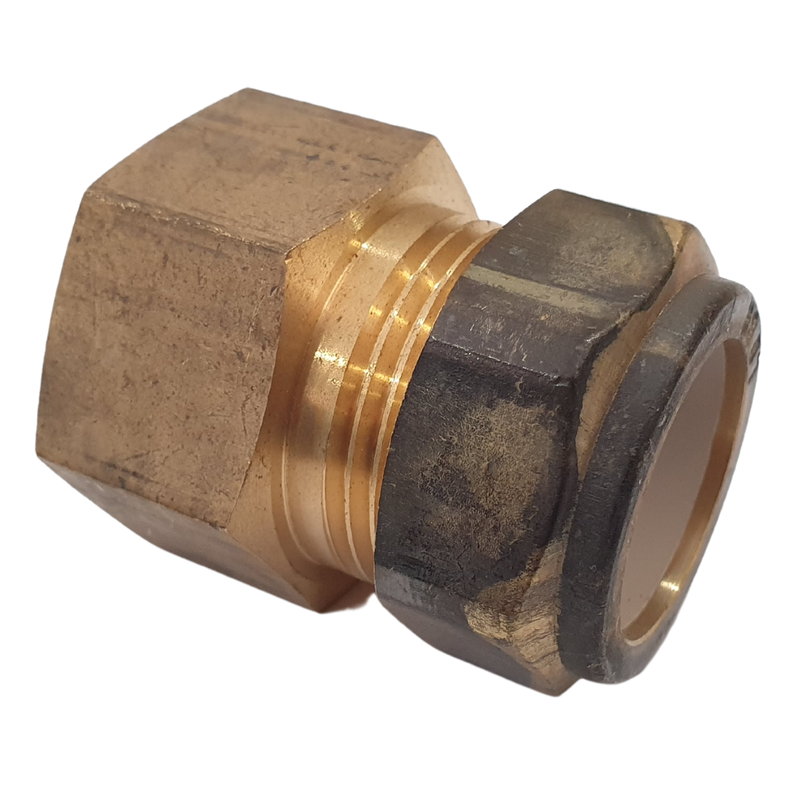 10 Pack AW AW3120 25FIx25C 25mm 1" Brass Union Nylon Olive Compression ...