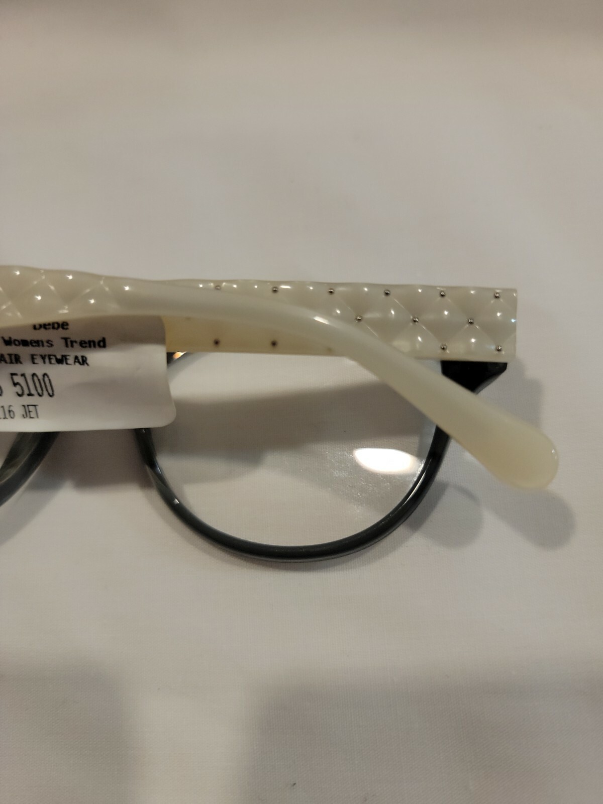 Bebe NOTICE ME BB5100 001 Jet Snake 51-16-135 Womens Cateye Eyeglasses ...