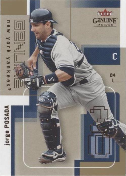 2004 Fleer Genuine Insider - Jorge Posada #20 for sale online | eBay