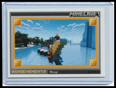 2024 Panini MINECRAFT Base Card #220 Achievements Ahoy! (READ) | eBay