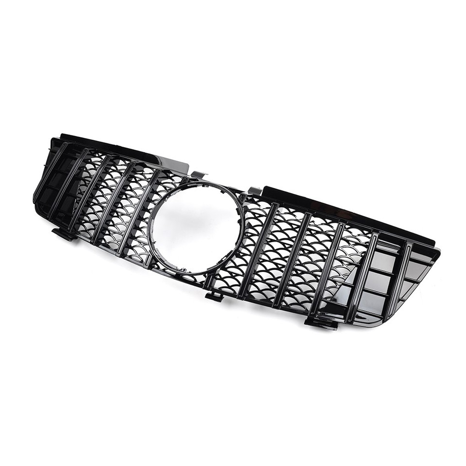 Fit Benz ML Class W164 2005-08 08 06 GTR Style Front Bumper Radiator ...