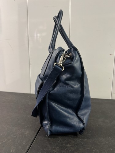 Fossil Bag Womens Leather Blue Shoulder Tote Crossbody Convertible ...