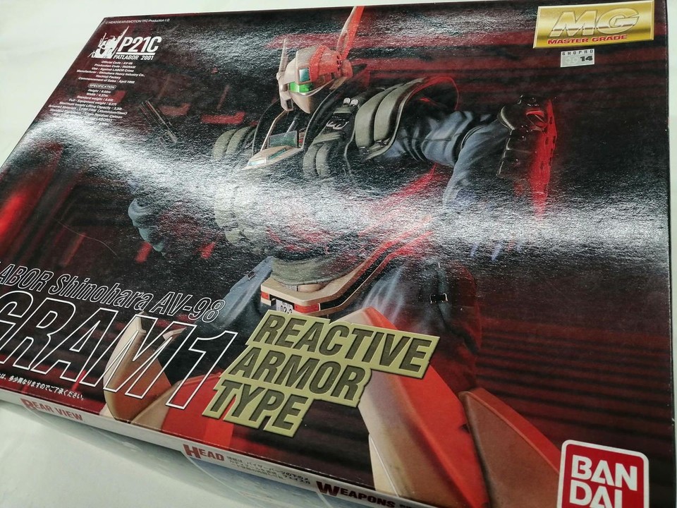 BANDAI MG Ingram 1 Reactive Armor Equipment Used | eBay