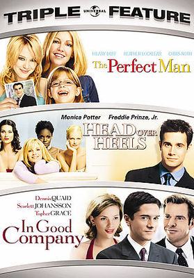 The Perfect Man /Head Over Heels/ In Good Company Triple Feature DVD ...
