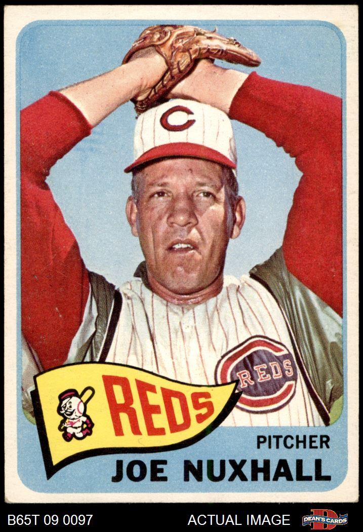 1965 Topps #312 Joe Nuxhall Reds 4.5 - VG/EX+ | eBay