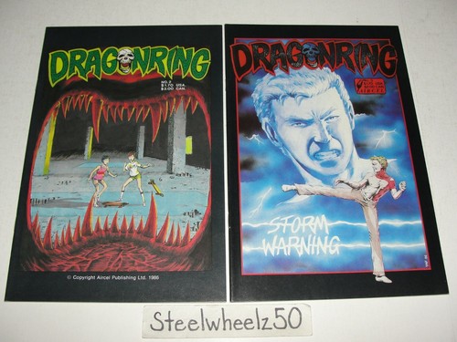 Dragonring #2 & 3 Comic Lot Aircel Comics 1986 Series 1 Guang Yap Dragon Ring | eBay