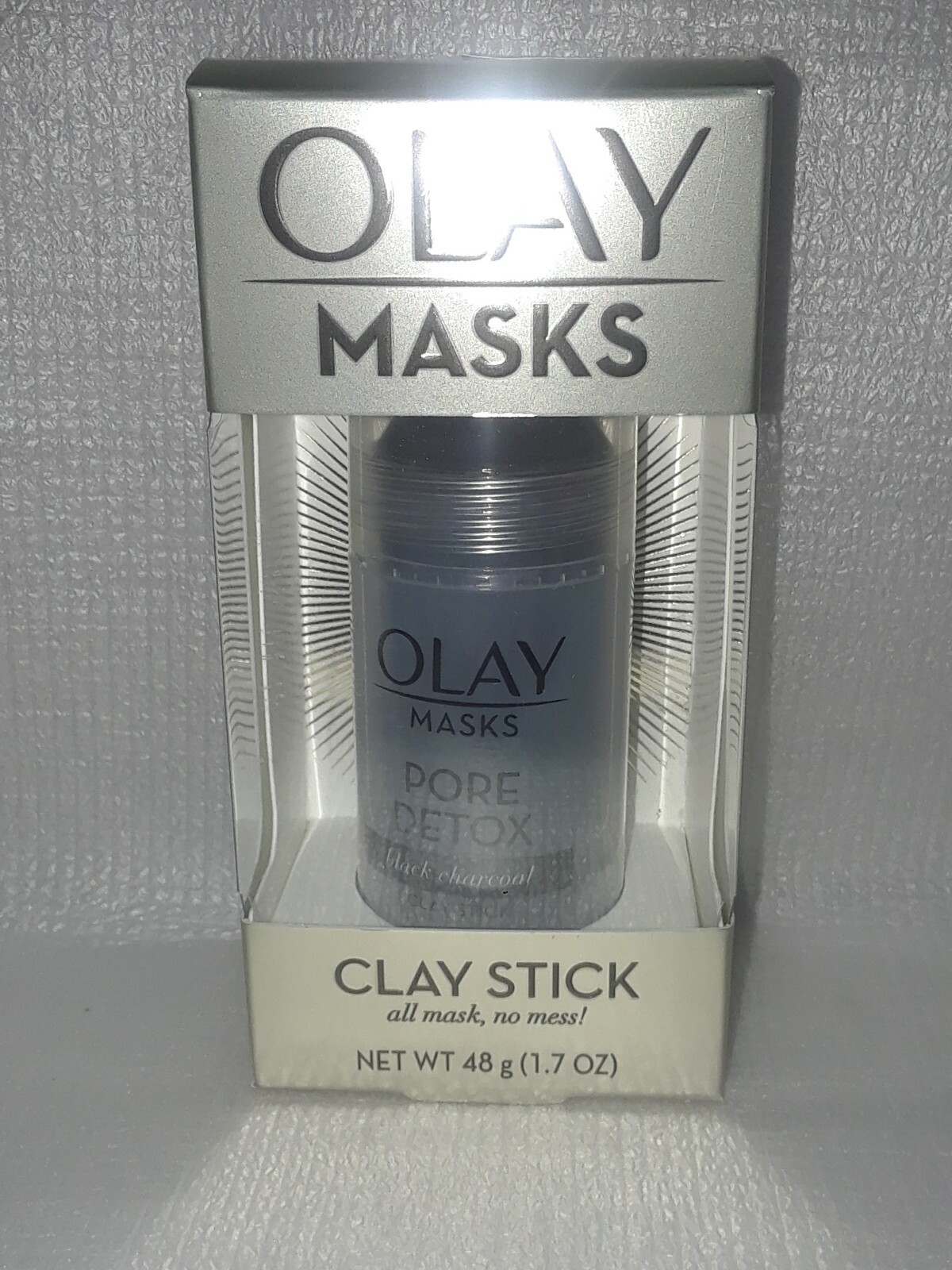 OLAY Masks Clay Stick Pore Detox Black Charcoal 1.7 oz NIB | eBay