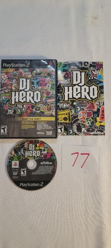 DJ Hero (Sony PlayStation 2, 2009) PS2 Game Only ~ Complete / CIB ...