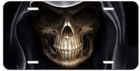 CUSTOM LICENSE PLATE HALLOWEEN SCARY REAPER SKULL AUTO TAG | eBay