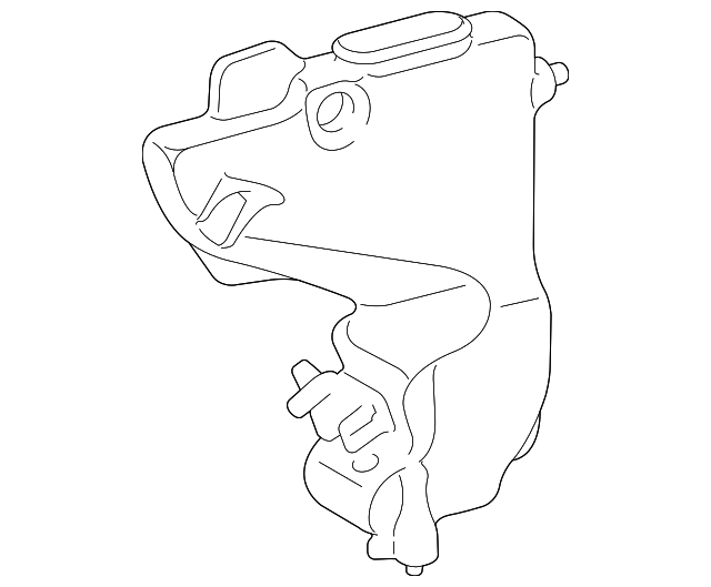 Genuine Mercedes-Benz Windshield Washer Fluid Reservoir Tank OE ...