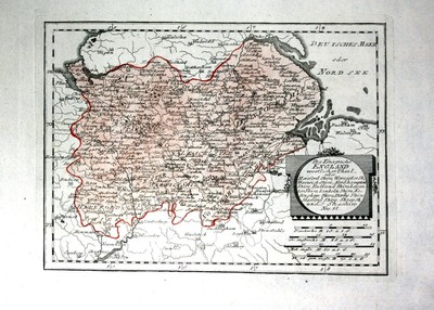 Approx. 1780 - England Nottingham Birmingham Derby Copperplate Reilly ...