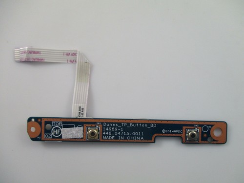 Original HP Probook 11 G2 Touchpad Button Plate 448.04715.0011 #0 | eBay