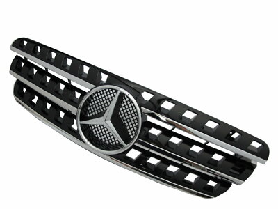 W163 1998-2005 GRILLE/GRILL 3FIN CHROME/BLACK for Mercedes-Benz V1 ...