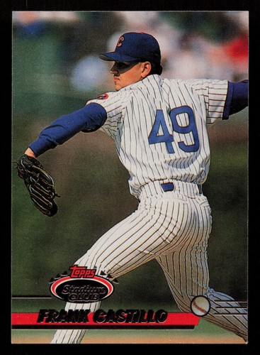 1993 Stadium Club Frank Castillo #346 Chicago Cubs Baseball Card | eBay
