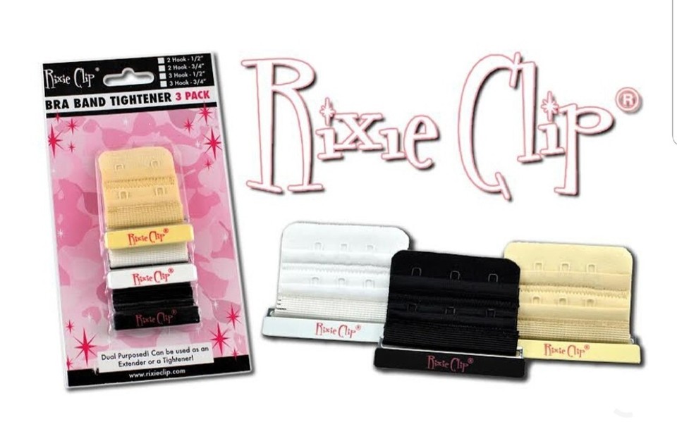 Rixie Clip Bra Band Size Reducer 3-Pack | eBay