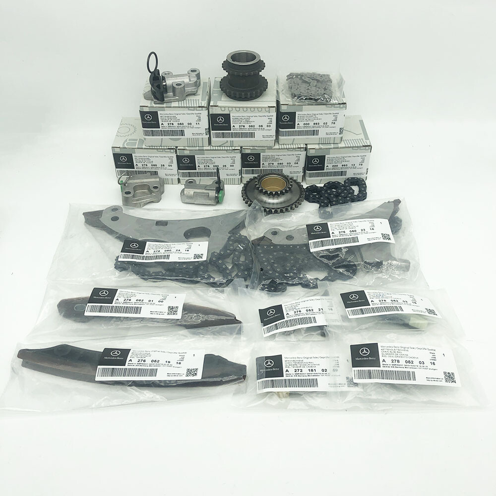 OEM Timing Chain Tensioner Kit For Mercedes Benz W205 W222 M276 3.0T 3. ...
