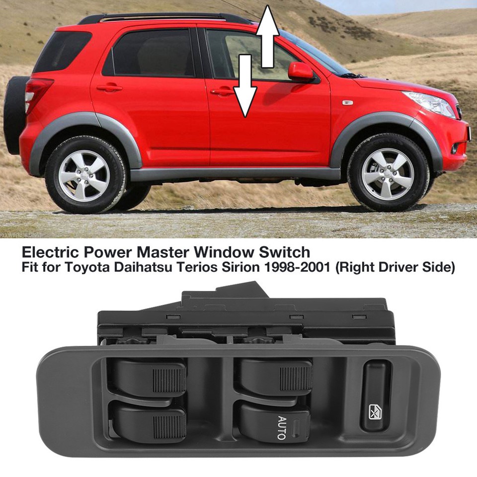 84820-97201 RHD Power Master Window Switch For Daihatsu Terios Sirion ...
