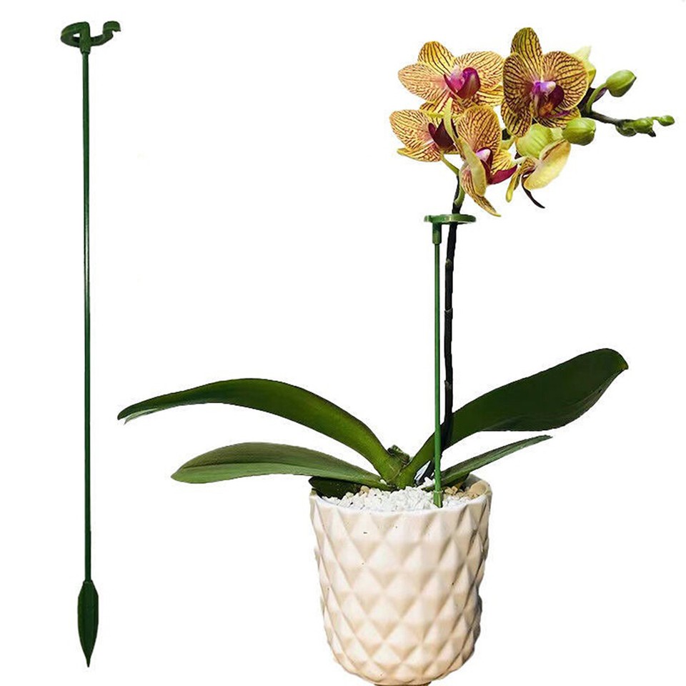 1/10X Plant Support Rod Flower Stand Succulent Orchid Flower Potted ...