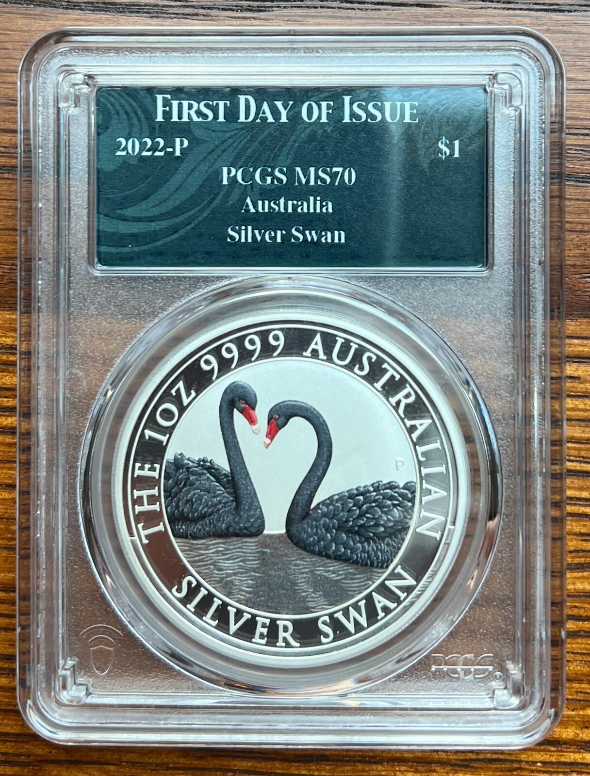 2022 Australia Colorized Black Swan 1 OZ Silver Coin PCGS FDI MS70 | eBay