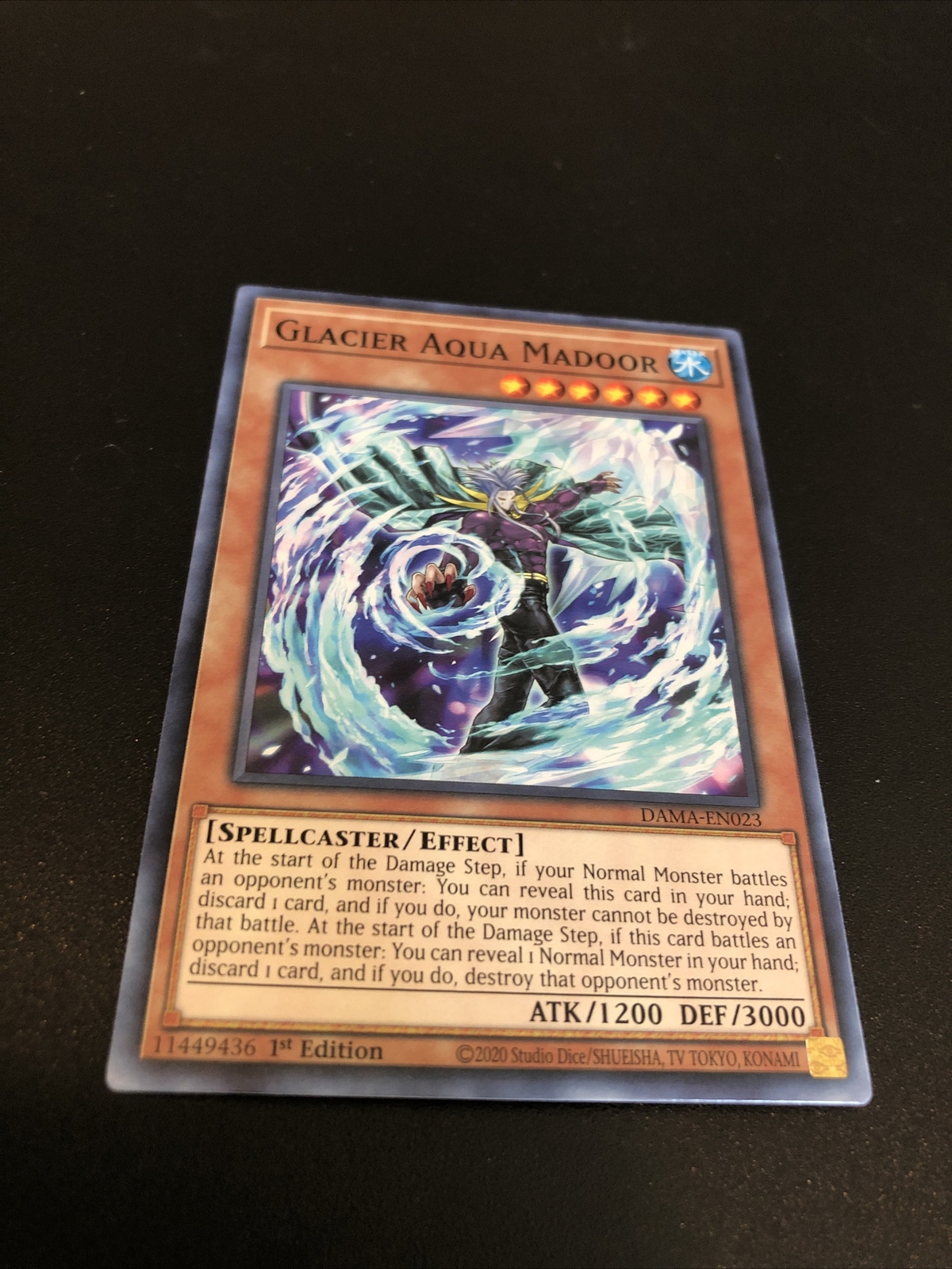 Yugioh! Glacier Aqua Madoor - DAMA-EN023 - Common - 1st Edition Near Mint, Engli | eBay