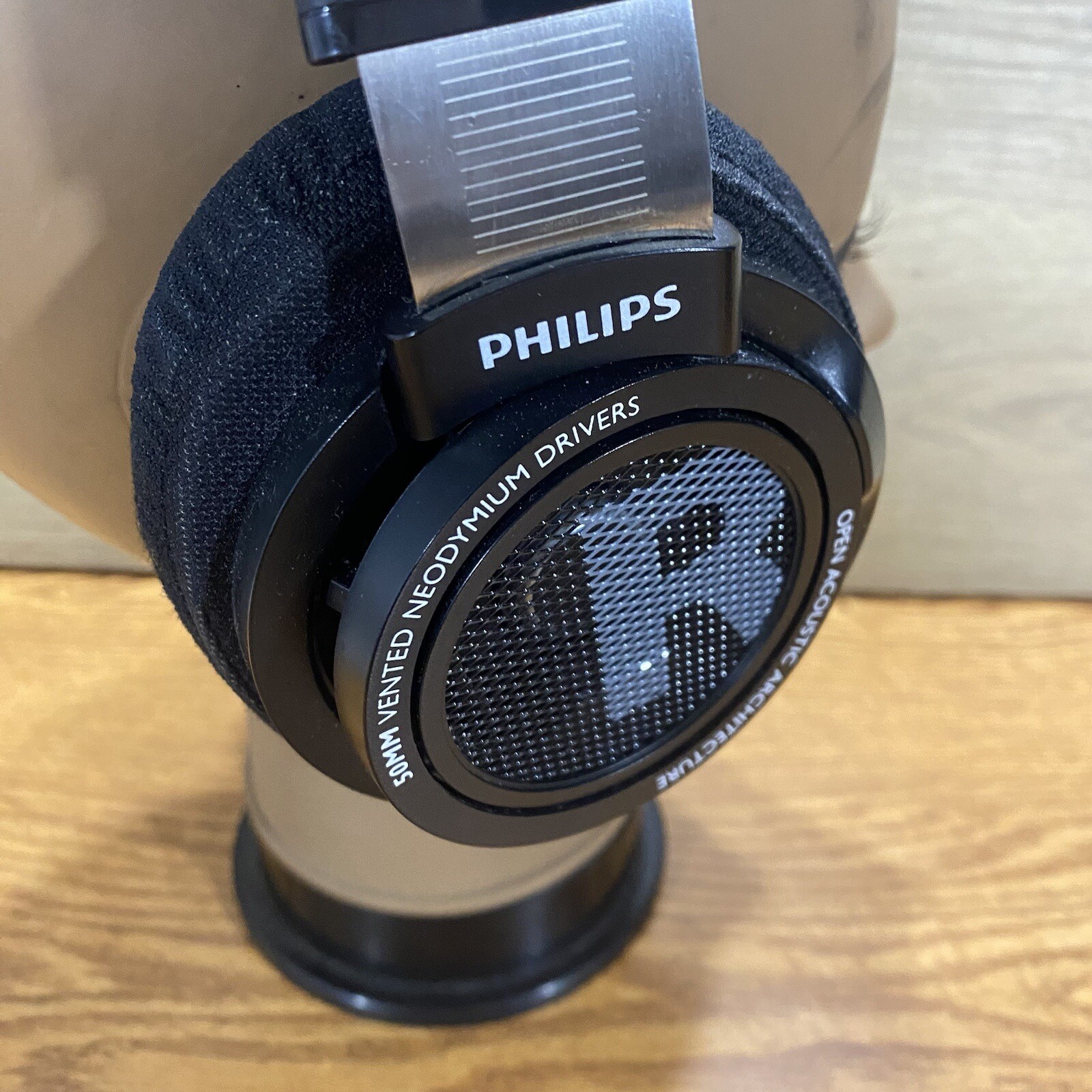 Philips SHP9500 HiFi Stereo Over-Ear Open Back Headphones 50mm Driver ...