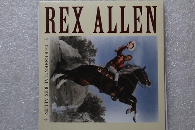 REX ALLEN The Essential Rex Allen CD 12 Tracks Cowboy Western Songs | eBay