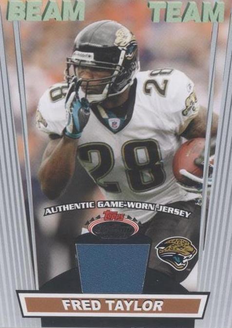 2008 Topps Stadium Club - Beam Team Relics Fred Taylor #BTR-FT (MEM ...
