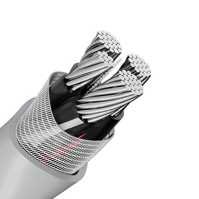 1000' 250-250-250-250-3/0 Aluminum SER Service Entrance Cable Gray 600V ...