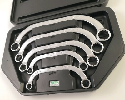 HALF MOON SPANNER SET HONITON Chrome Vanadium Special - Free postage ...