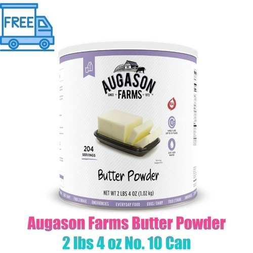 Augason Farms Butter Powder 2 lbs 4 oz No. 10 Can | eBay
