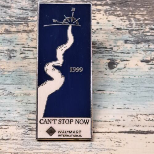 Walmart Employee Pin - Can't Stop Now Wal-Mart International Compass | eBay