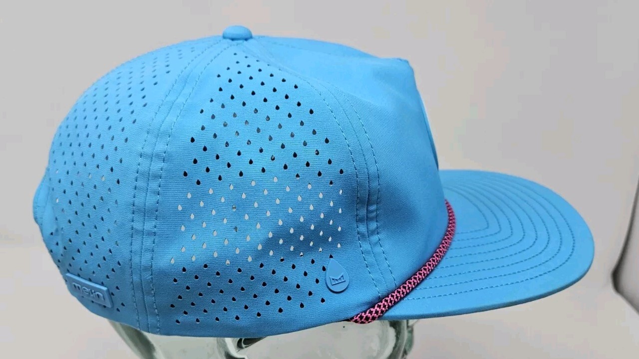 MELIN Coronado Hydro Neon Blue Neon Pink Hat Cap SnapBack NEW No Tags ...